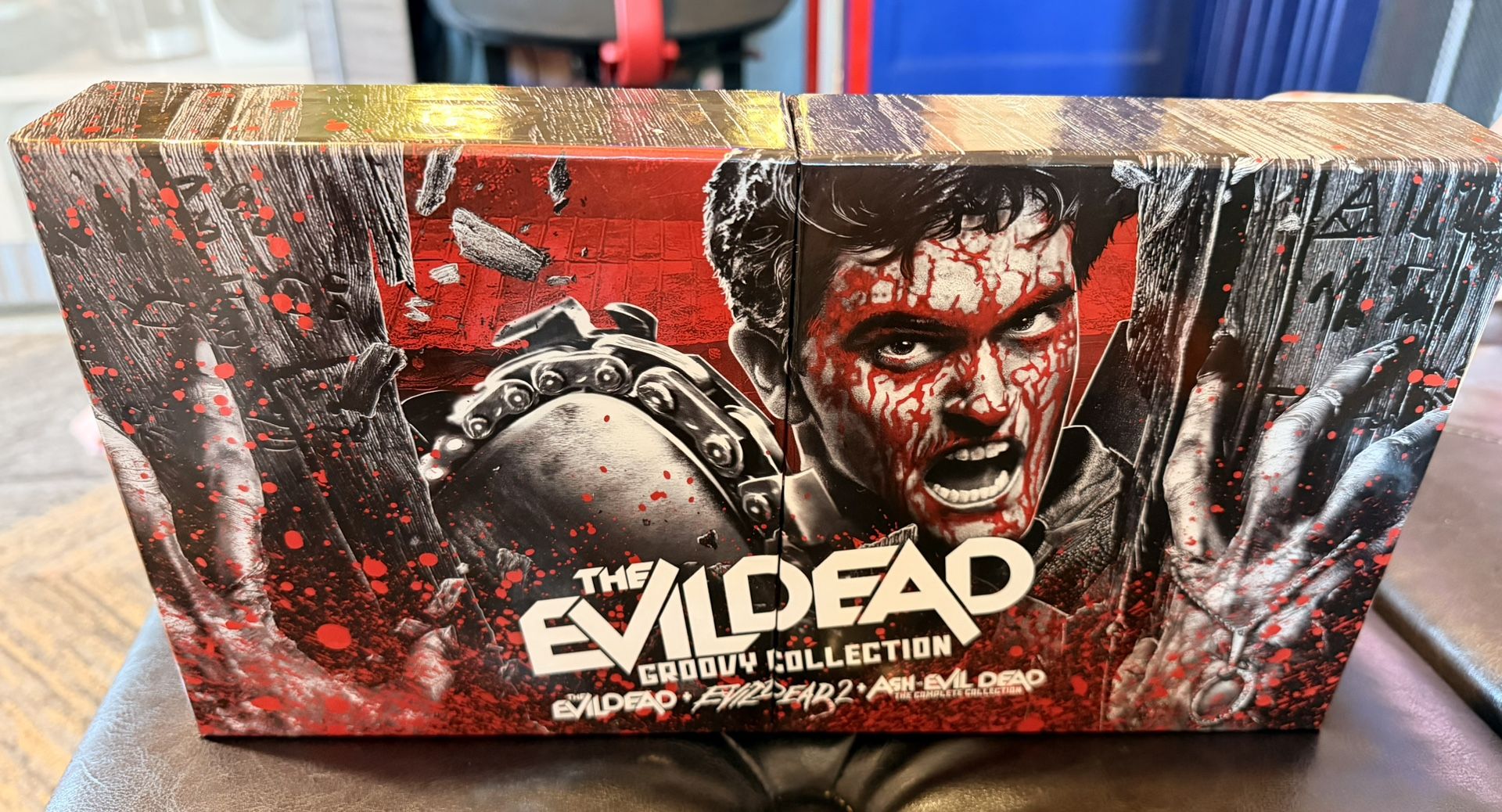 The Evil Dead Groovy Collection 4K Ultra HD Blu-ray Box Set for Sale in ...