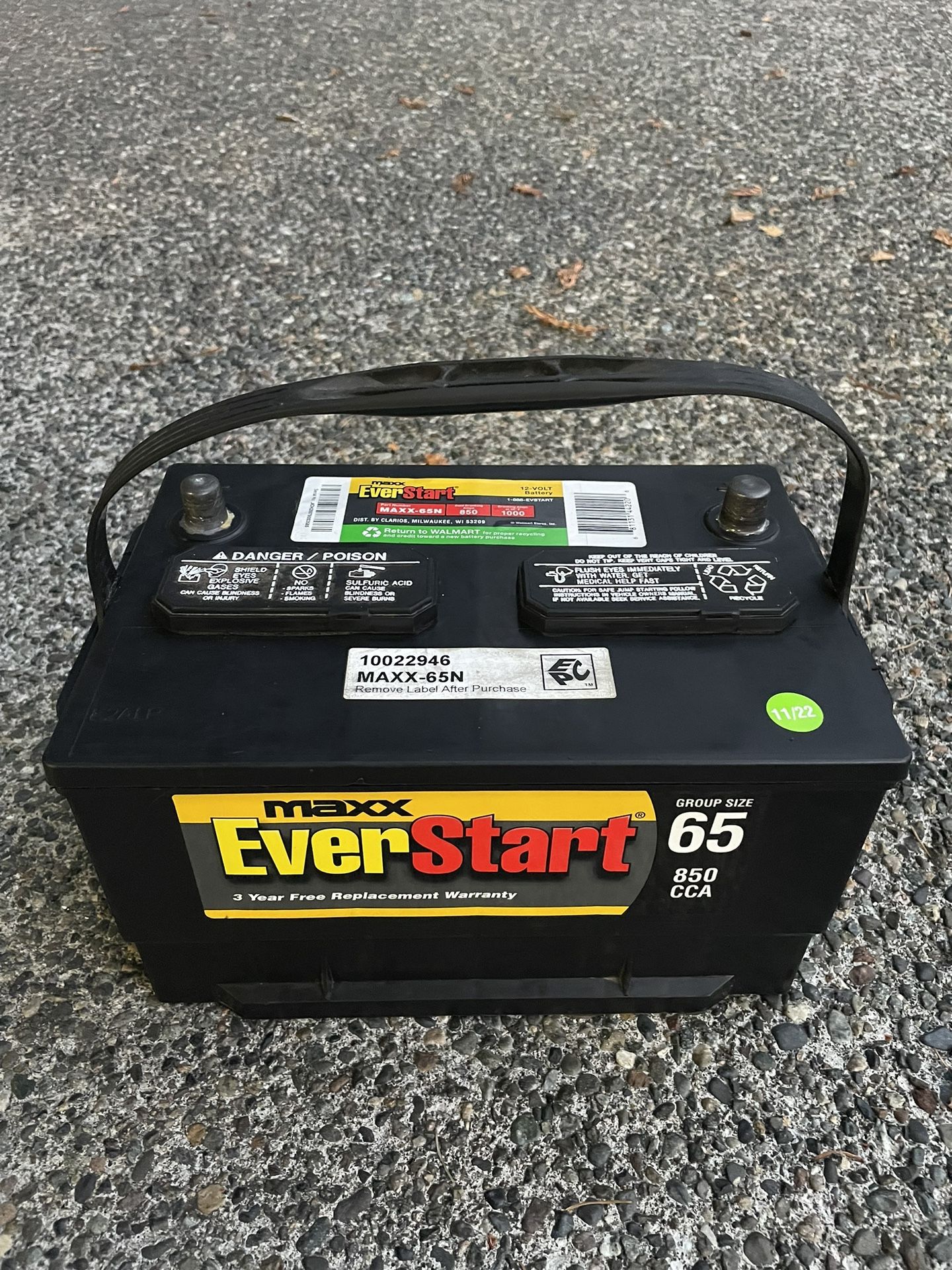Car Battery Group 65 for Sale in Seatac, WA - OfferUp