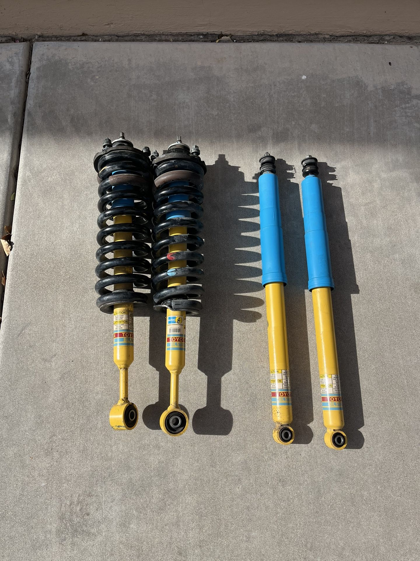 Toyota Tacoma Struts Plus Shocks Bilstein for Sale in Buckeye, AZ - OfferUp