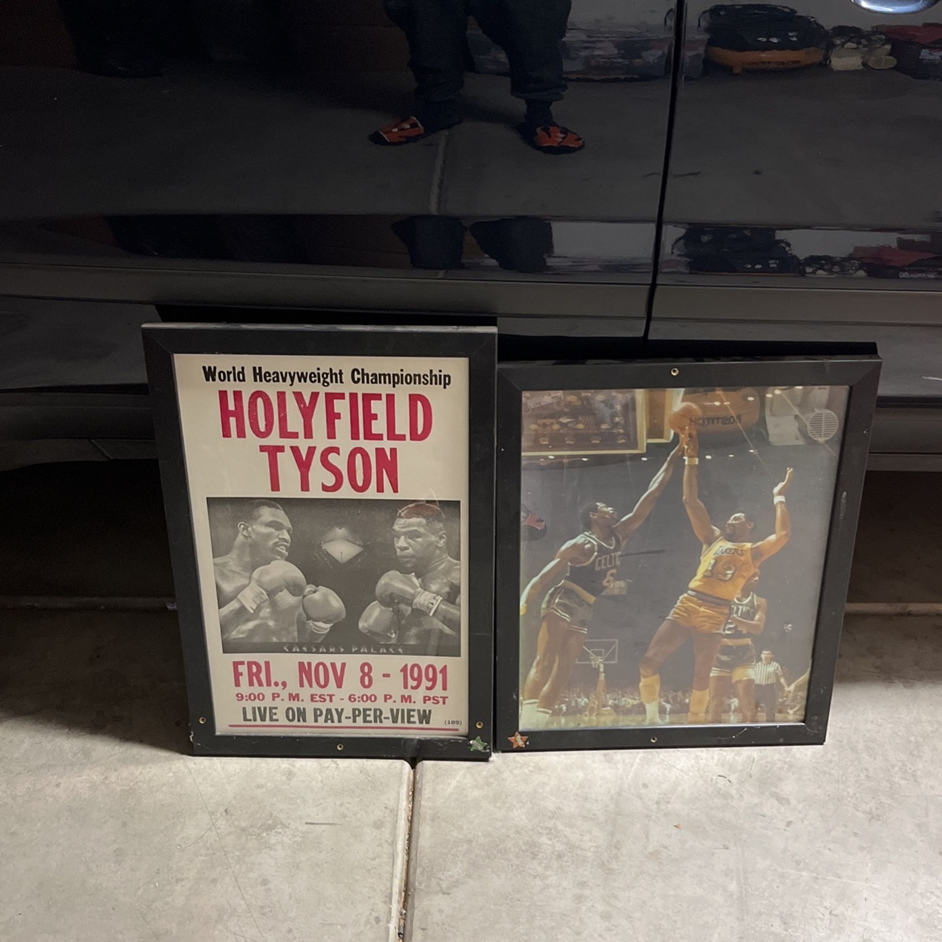 Mike Tyson Versus Evander Holyfield Frame Bill Russell Versus Will ...