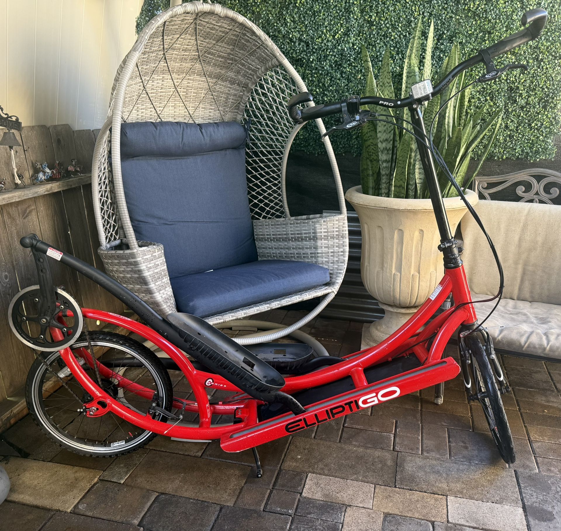 EliptiGO 8C Eliptical Bike - Red for Sale in Santee, CA - OfferUp