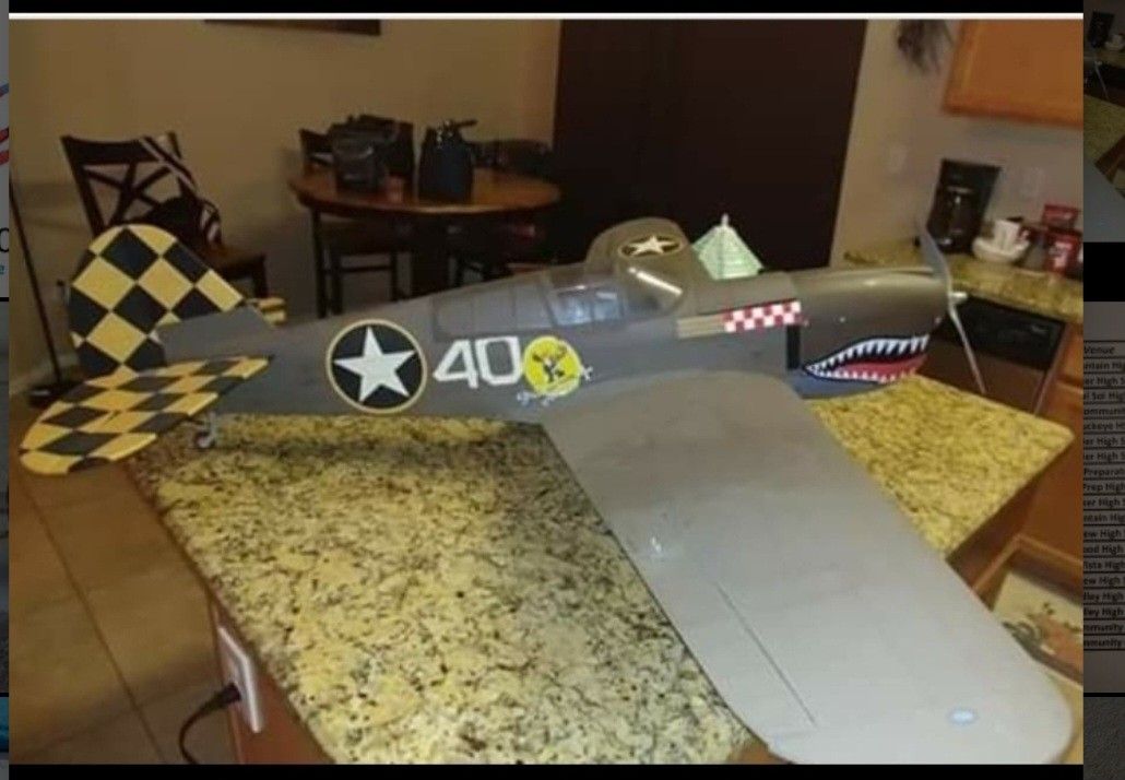 Rc P41 6s Balsa Airplane Great Condition! for Sale in Buckeye, AZ - OfferUp