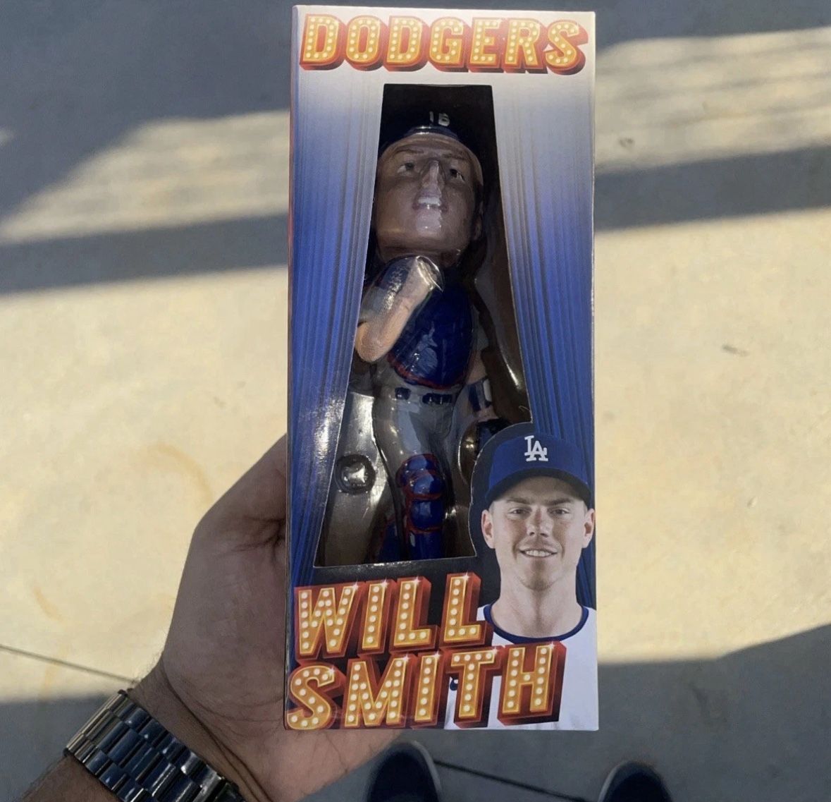 Will Smith Bobblehead Dodgers SGA Giveaway New 5/21/25 for Sale in San ...