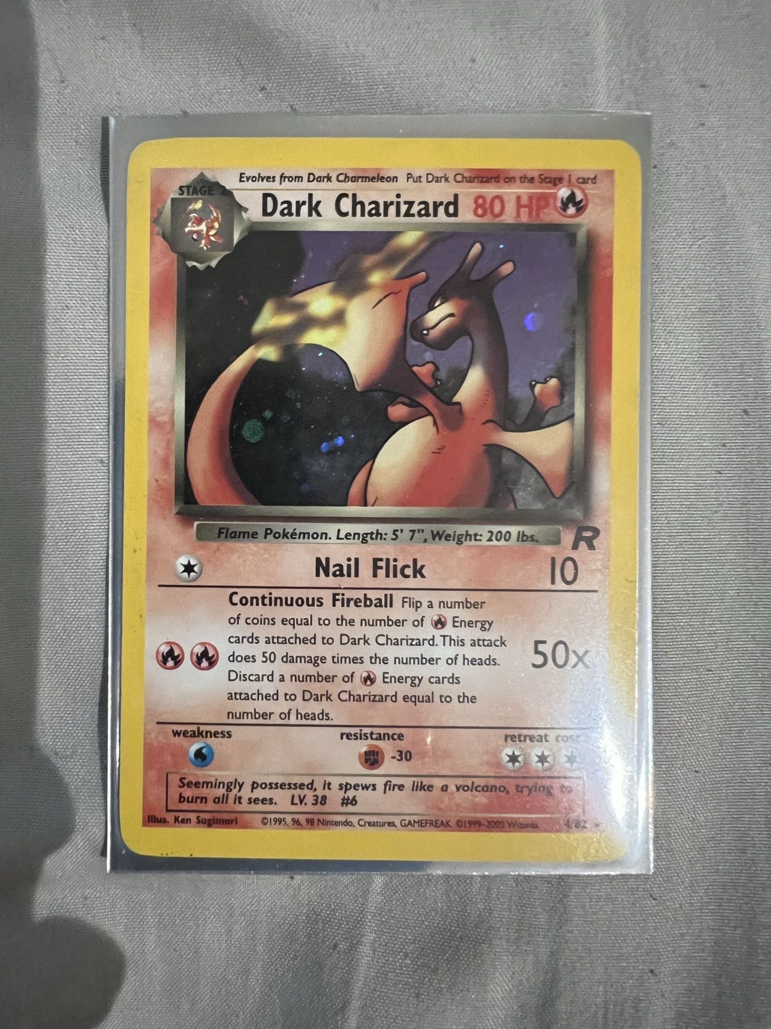 Dark Charizard - 4/82 - Holo Unlimited for Sale in Chandler, AZ - OfferUp