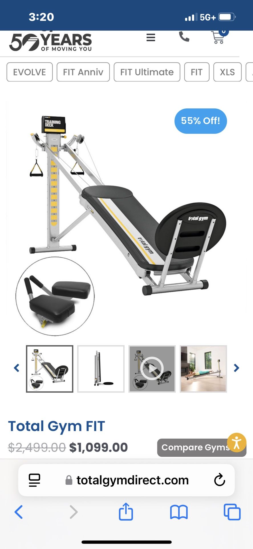 Total Gym Evolve