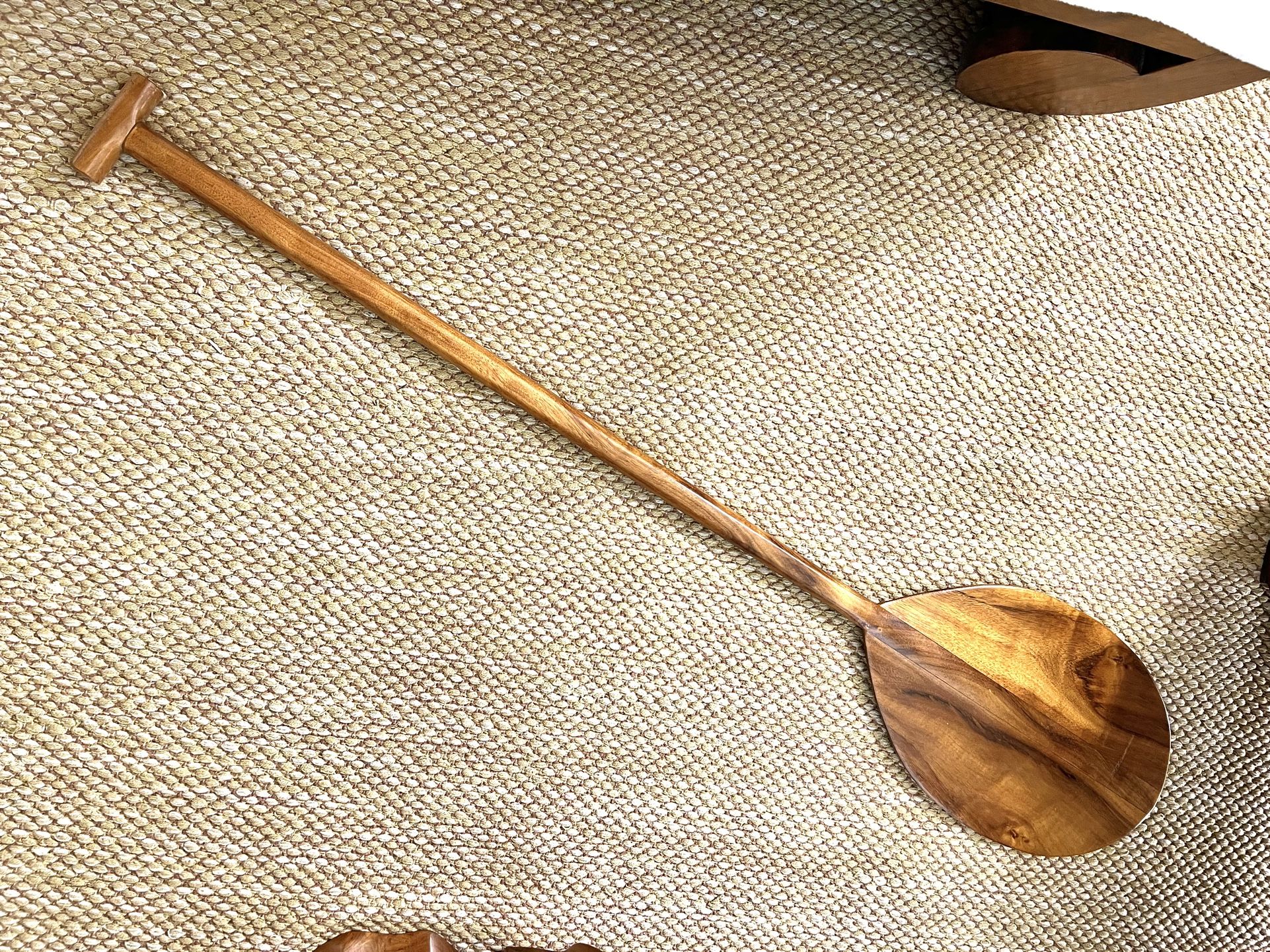 Koa paddle And Koa Fish Hook Mount . Hawaiian for Sale in Mililani, HI - OfferUp