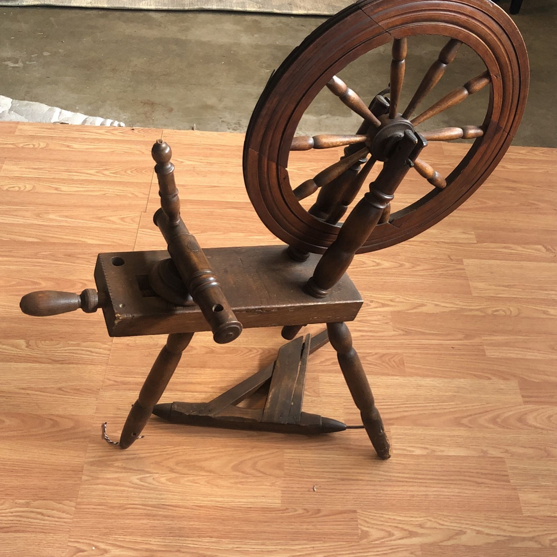 Spindle Spinning Wheel for Sale in Rancho Palos Verdes, CA - OfferUp