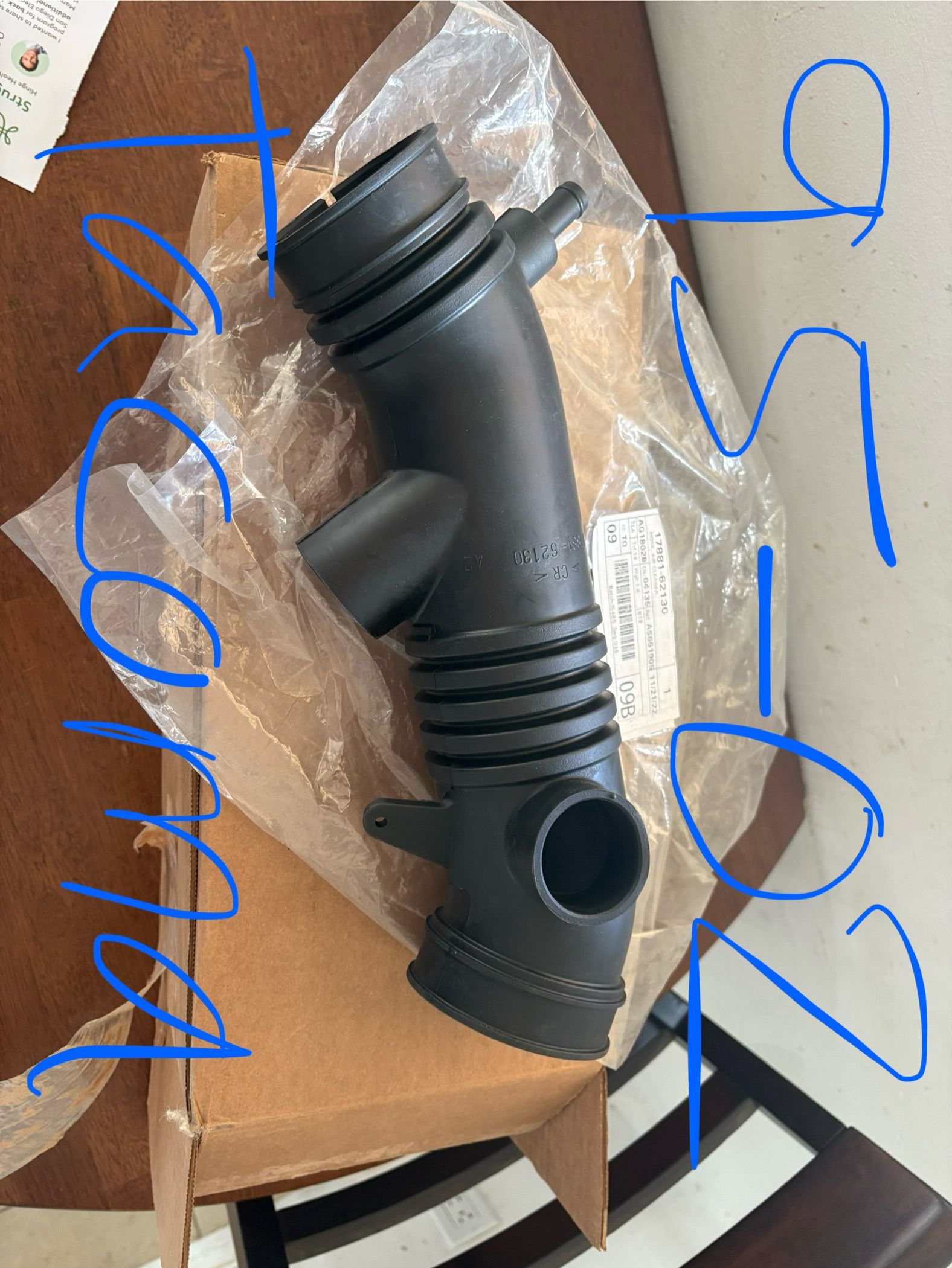 95-02 Toyota Tacoma Intake Boot for Sale in San Diego, CA - OfferUp