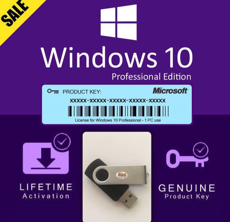 16Gb USB Windows 10 Pro Installer for Sale in West Hollywood, CA - OfferUp