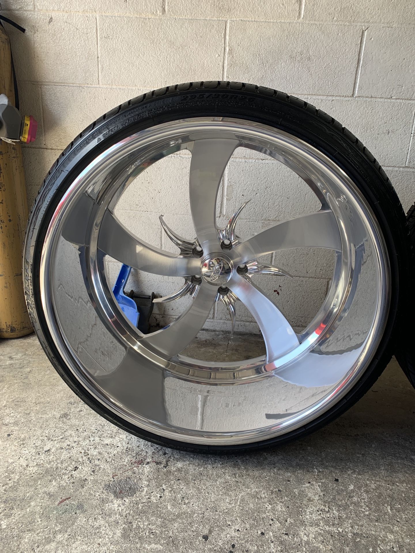 Intro Billet Wheels 26x9 & 26x12 Rev10in lip 5x5 Chevy bolt pattern for ...