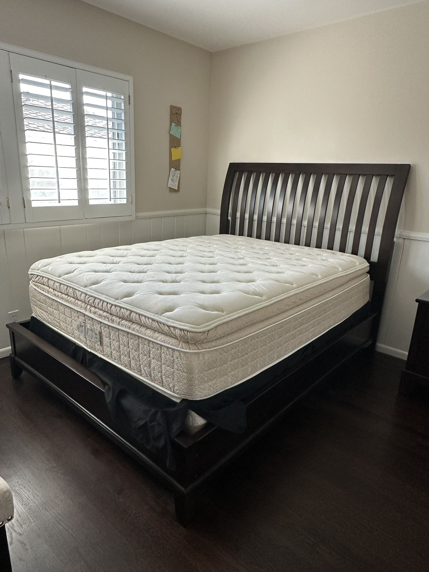 Queen Bed Frame & Night Stand for Sale in Monrovia, CA - OfferUp