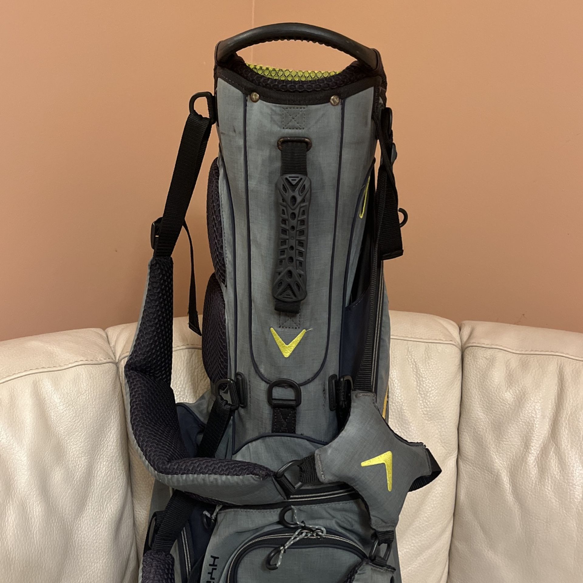 Callaway HYPER LITE 3 Stand Golf Bag 4 Ways 7 Pockets All The Zippers ...