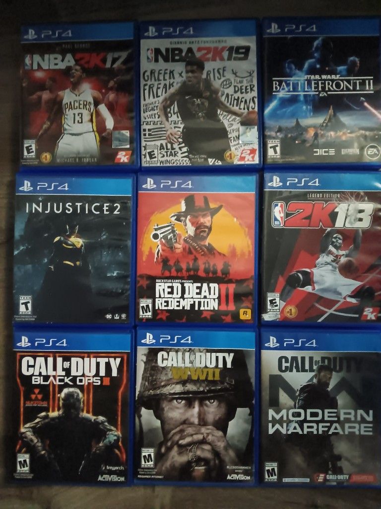 9 Ps4 Gamez 50$ for Sale in Houston, TX - OfferUp