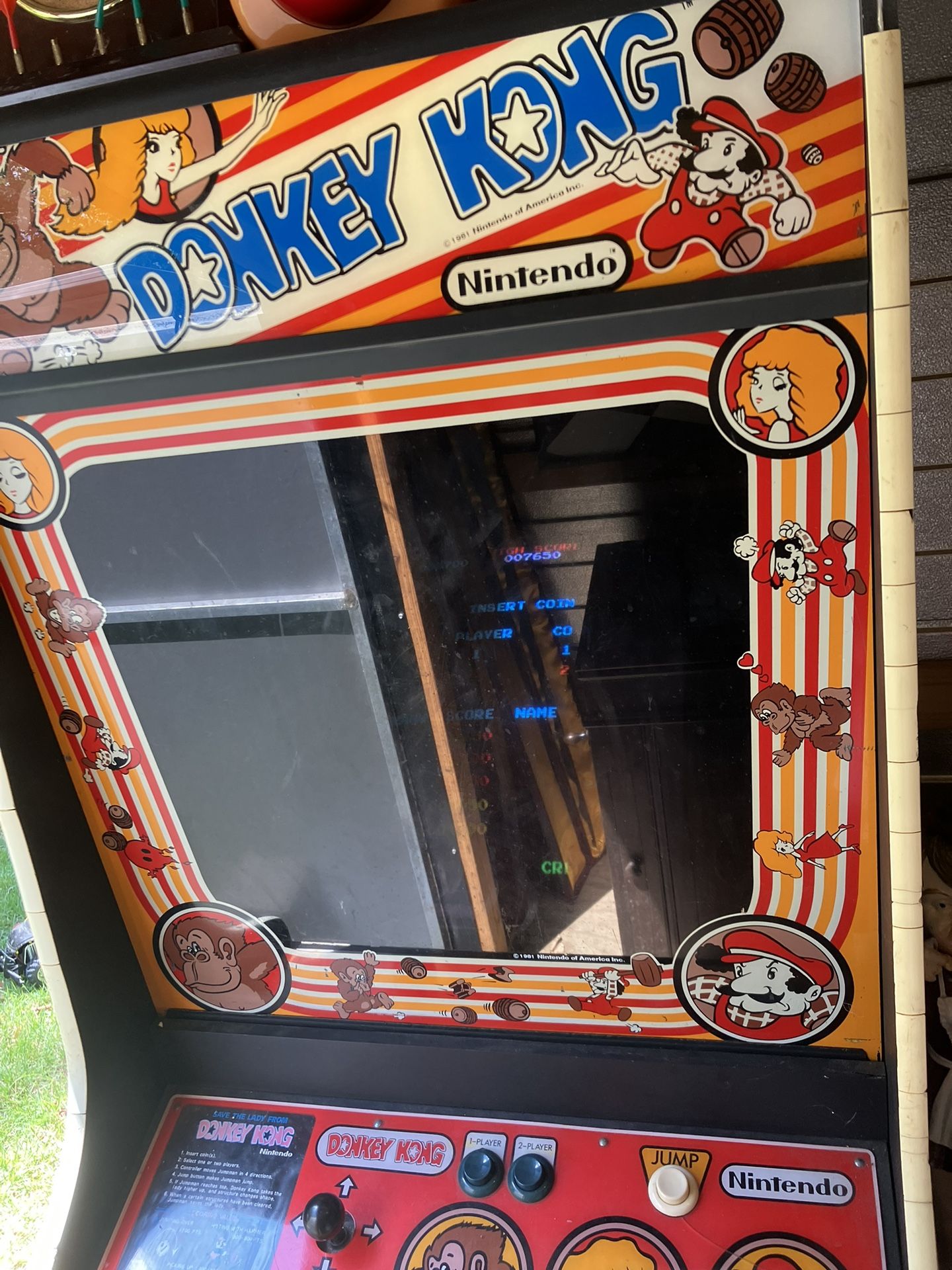 Original Donkey Kong Arcade Game