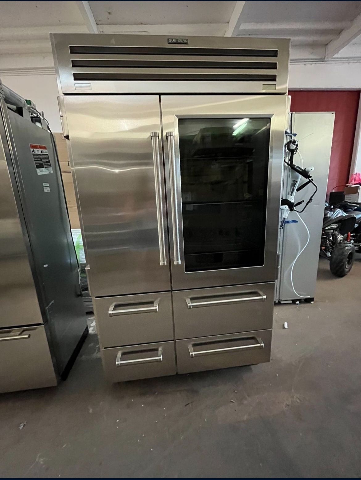 48” Sub Zero Pro Series Stainless Steel Refrigerator for Sale in Malibu ...
