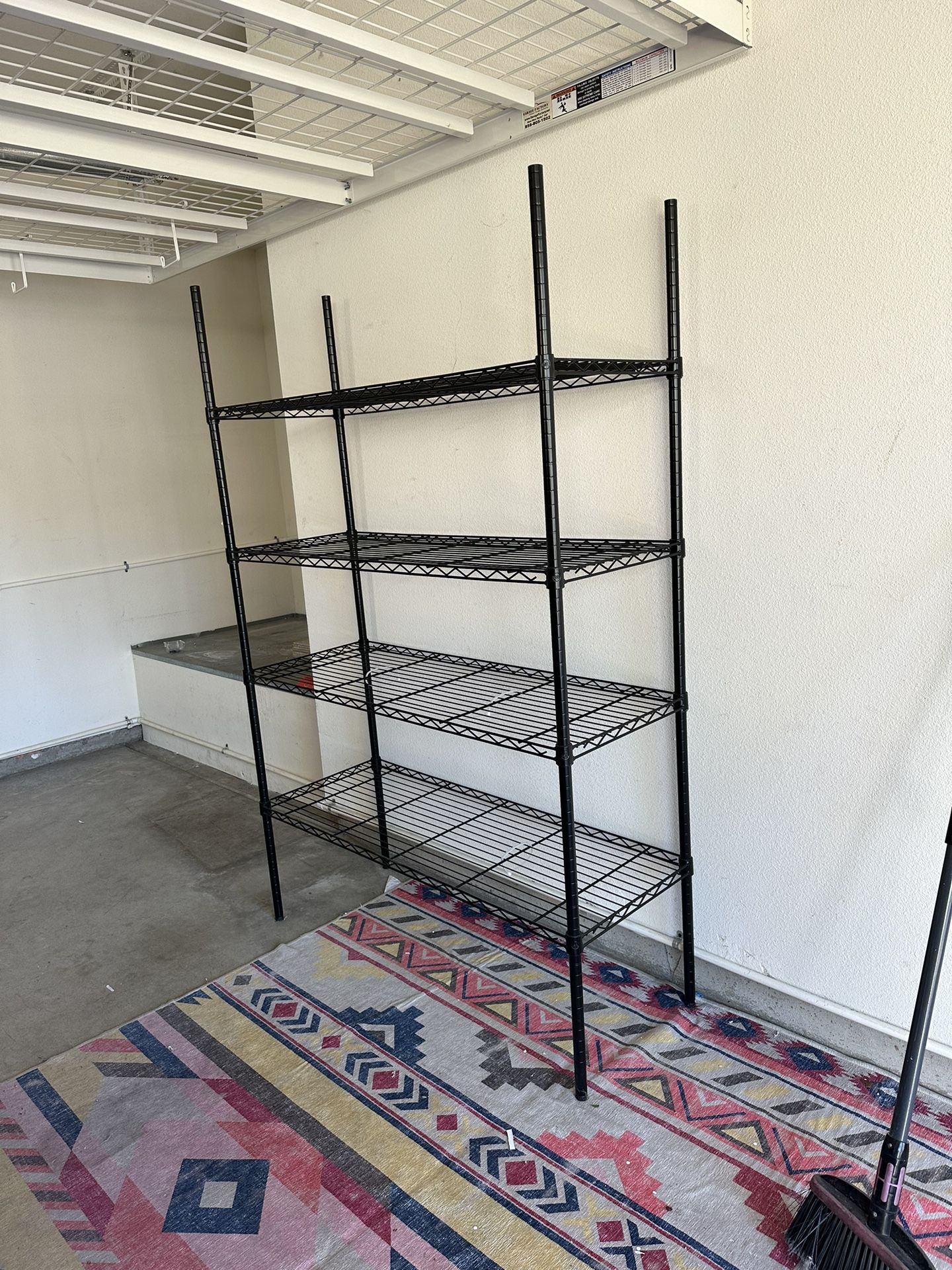Black Wire Shelving Unit for Sale in San Diego, CA - OfferUp