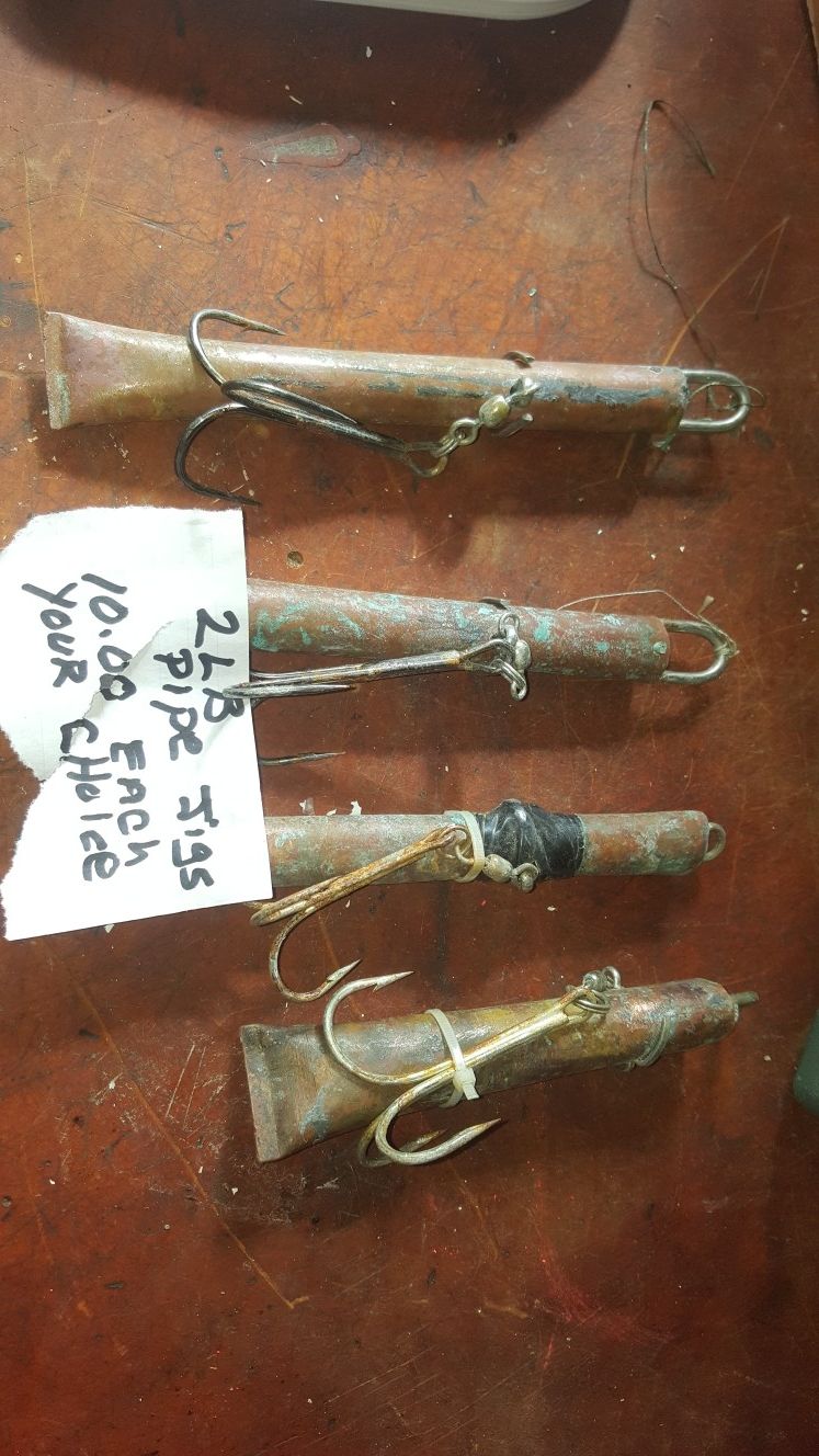 2lb pipe jigs for halibut and lingcod for Sale in Tulalip, WA - OfferUp