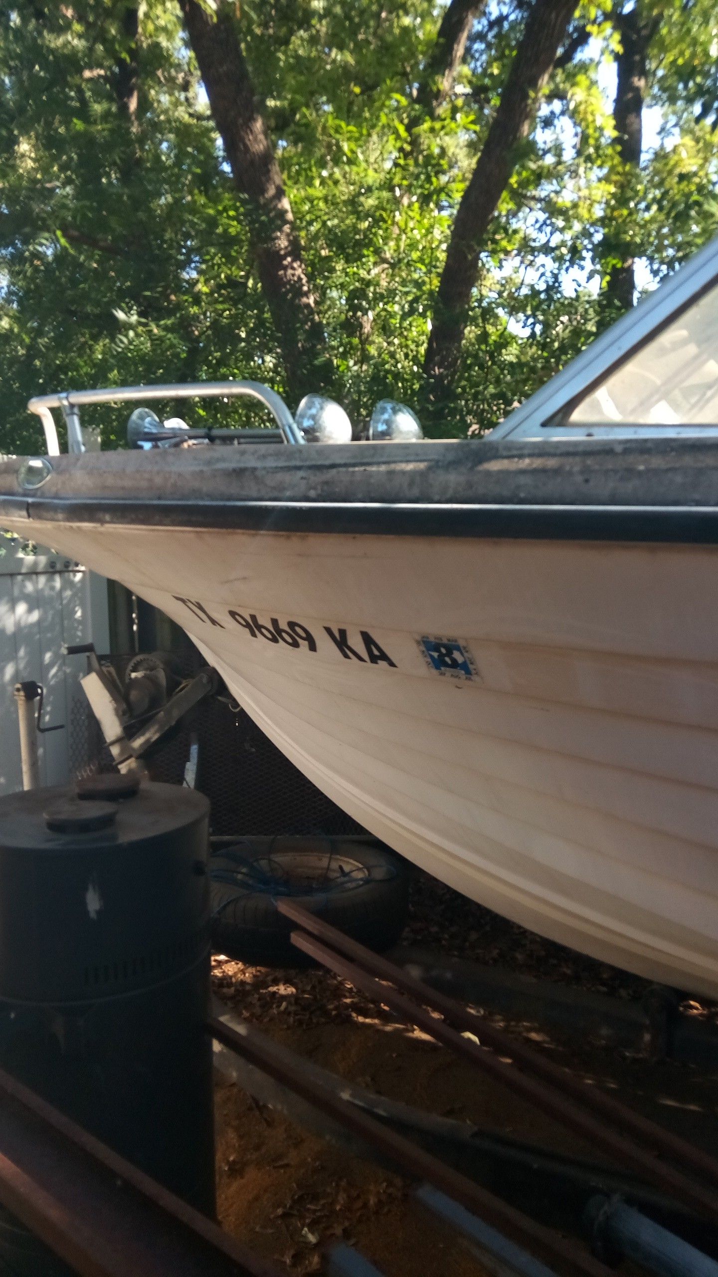 1969 IMP Aztec Boat W Tandem Axle Trailer (Starts But Need Work) for ...