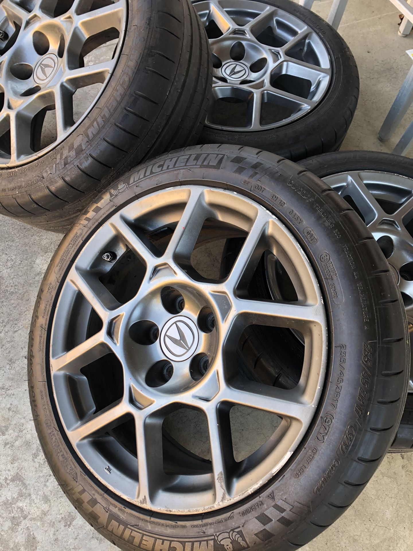 Acura TL Type S Waffle Wheels for Sale in Fullerton, CA - OfferUp