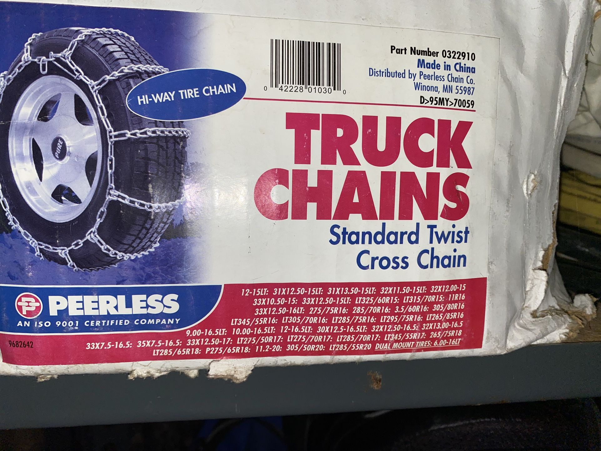 Peerless Truck Chains $60 New for Sale in Boring, OR - OfferUp