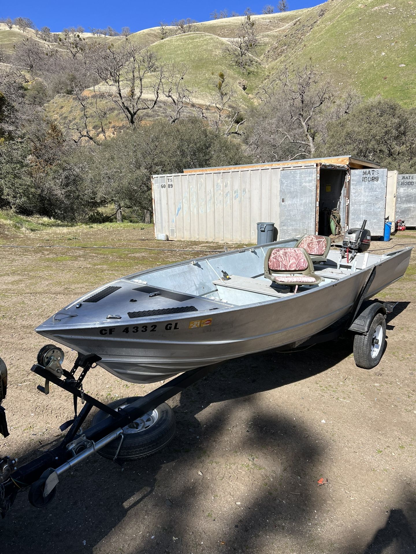 Aluminum Gregor Boat 15’ for Sale in Santa Clarita, CA - OfferUp