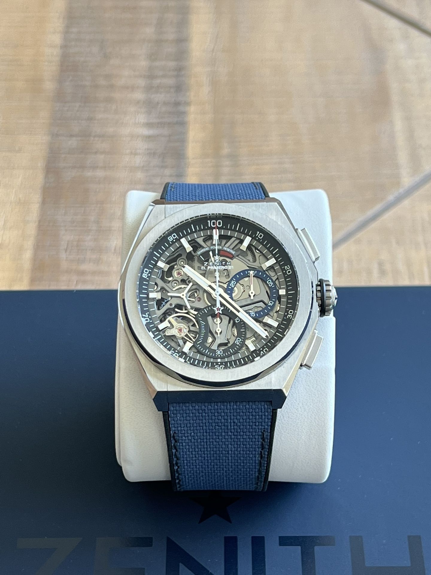 Zenith Defy El Primero 21 Titanium Skeleton Chronograph Watch for Sale ...
