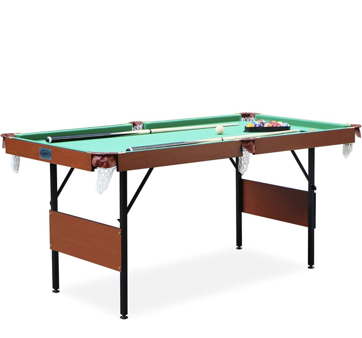 B-137 RACK Crux 55-inch Folding Billiard/Pool Table - Portable and ...