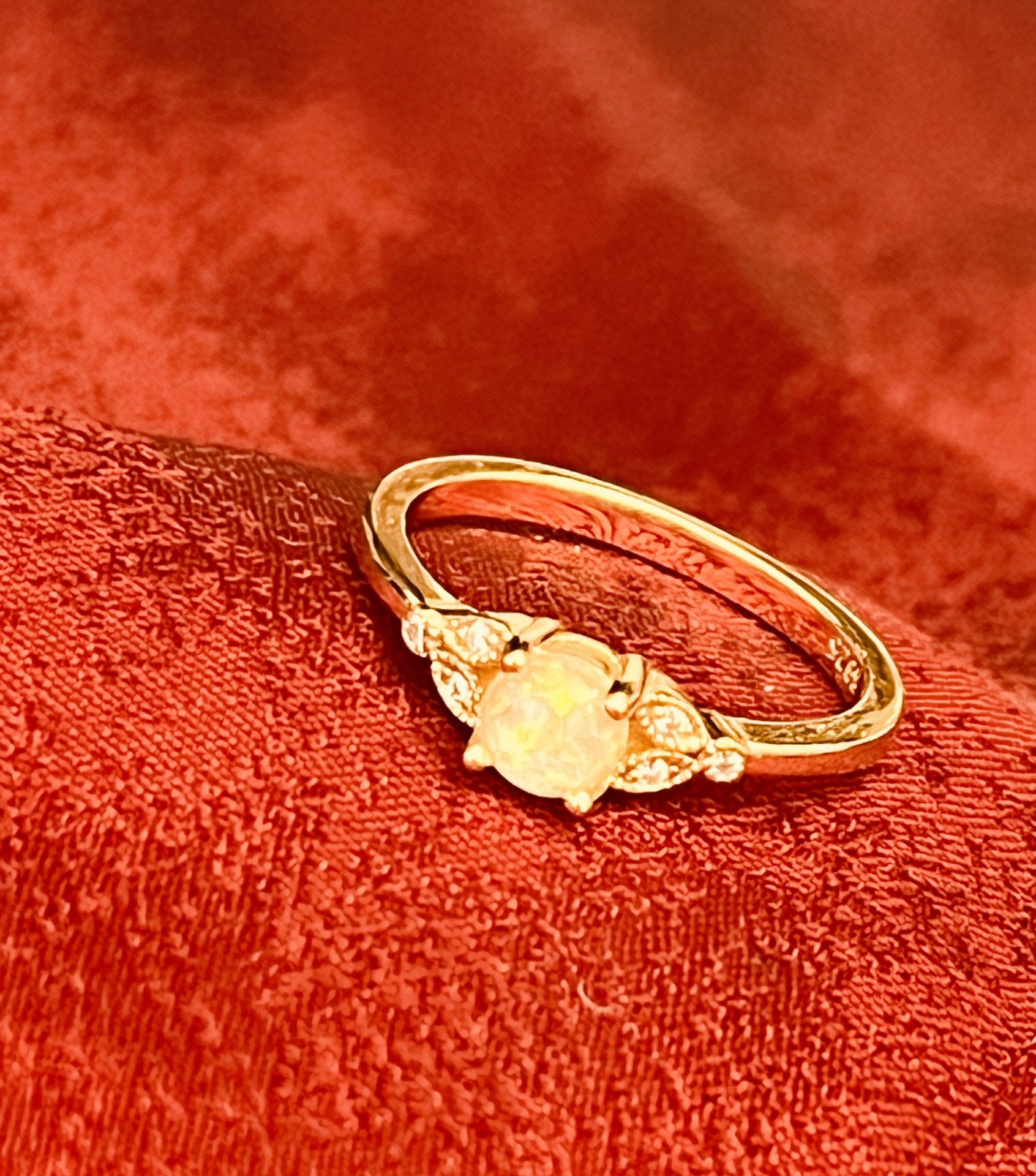 Opal Ring Cheap Engagement Ring 14K Gold Fn for Sale in El Monte, CA ...