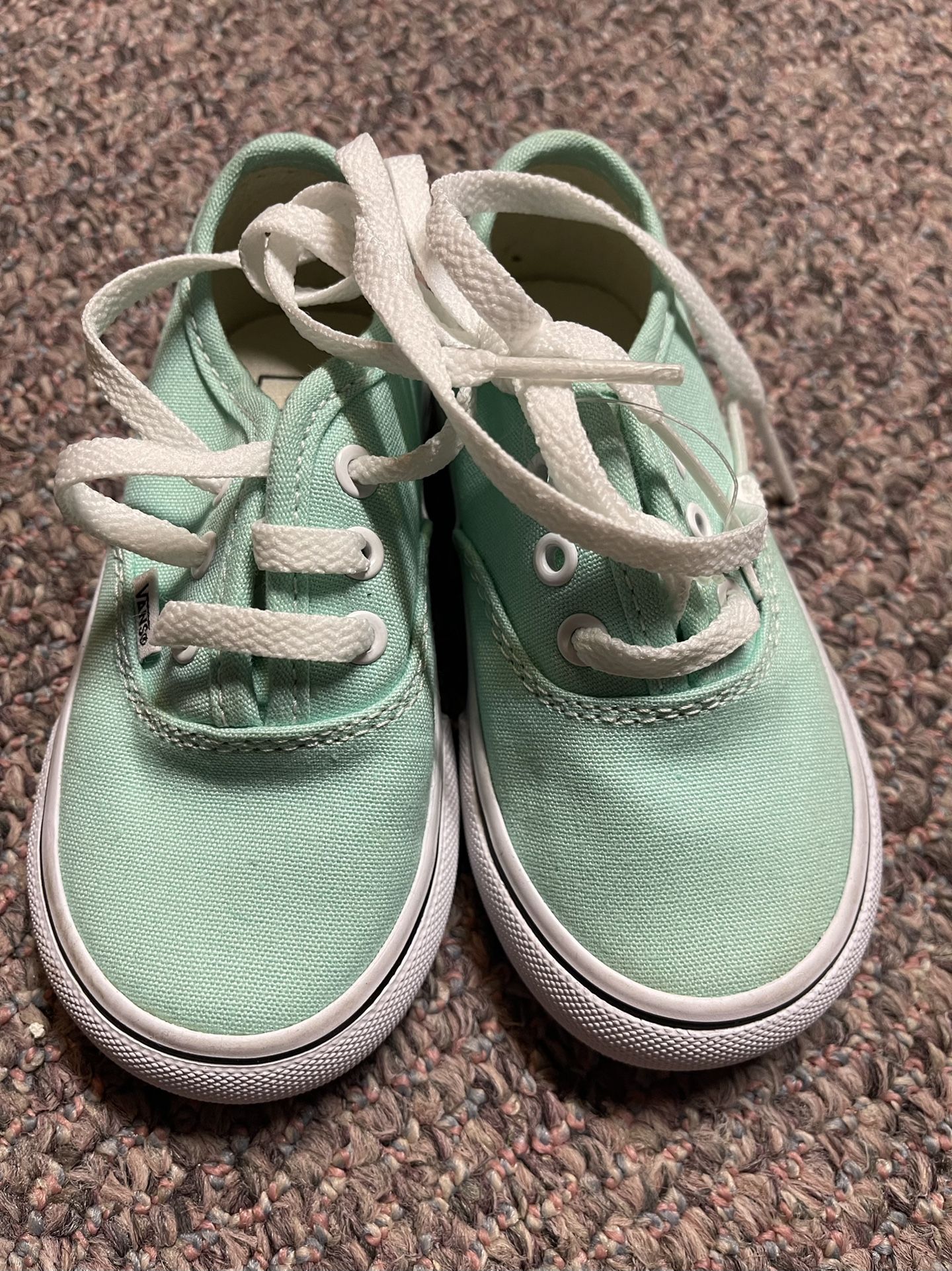 Vans For Girls Green