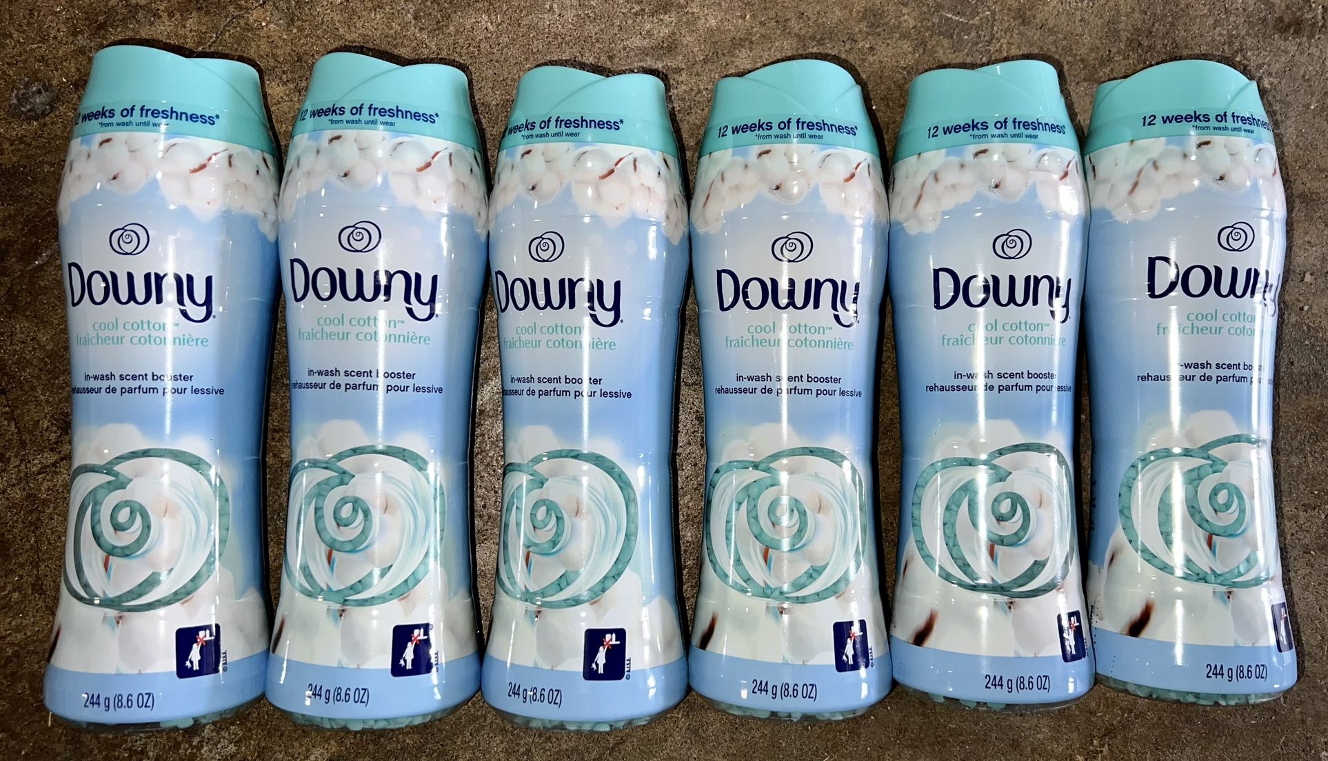 6 Downy Cool Cotton Laundry In Wash Scent Booster 8.6oz for Sale in San ...