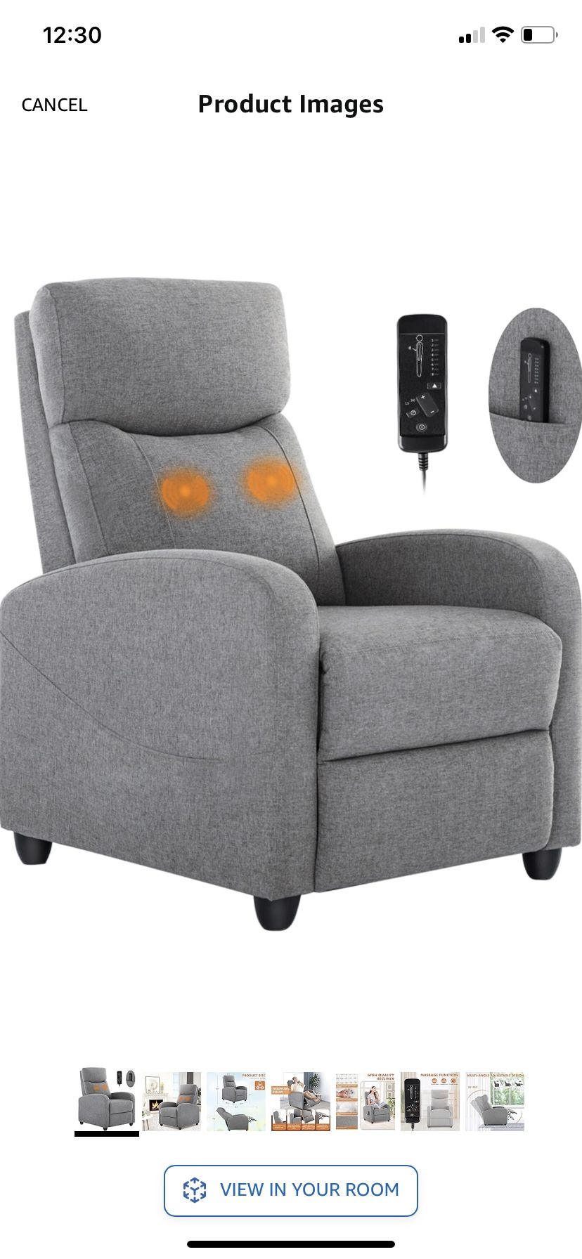 Small Massager Recliner for Sale in Riverside, CA - OfferUp