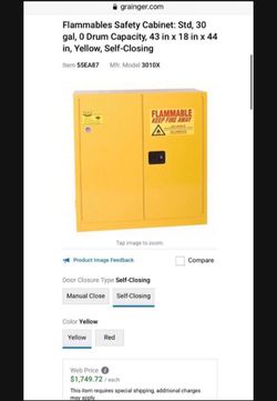 flammable contents safety cabinet for Sale in El Cajon, CA - OfferUp