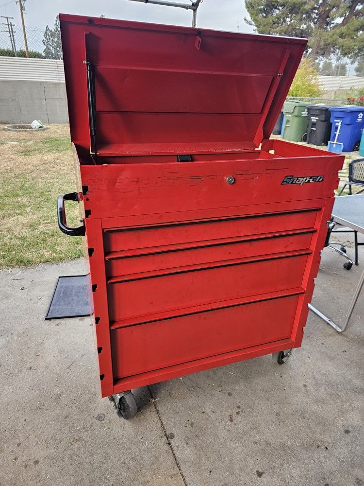 Snap On Snapon Snap-on Rolling Tool Box Toolbox Cart Chest Cabinet With ...