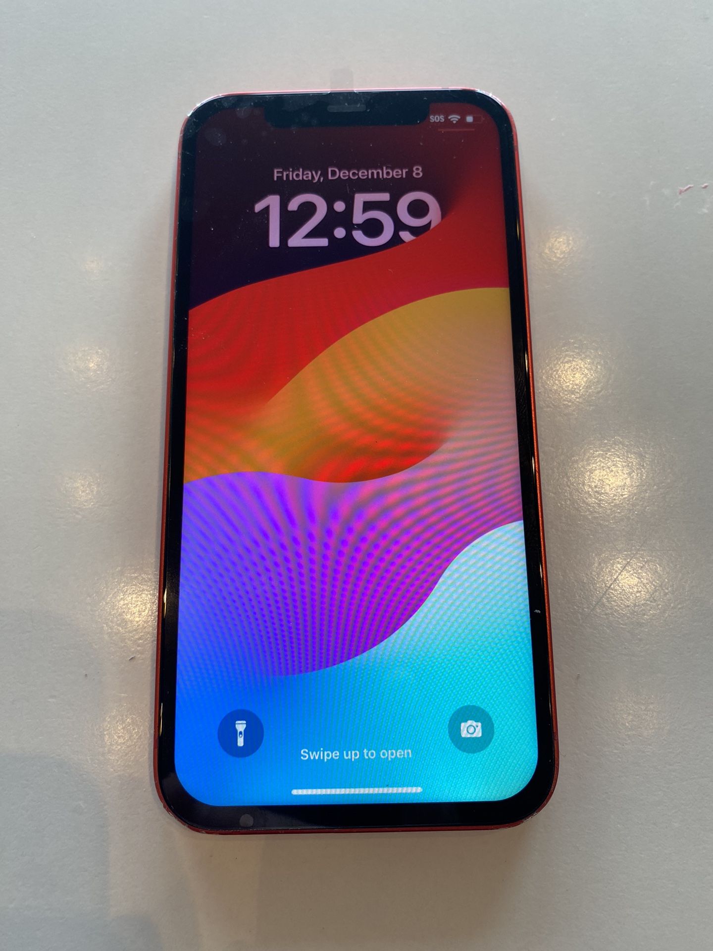 iPhone 12 Red 64GB Unlocked BACK CAMERA DOES NOT WORK for Sale in ...