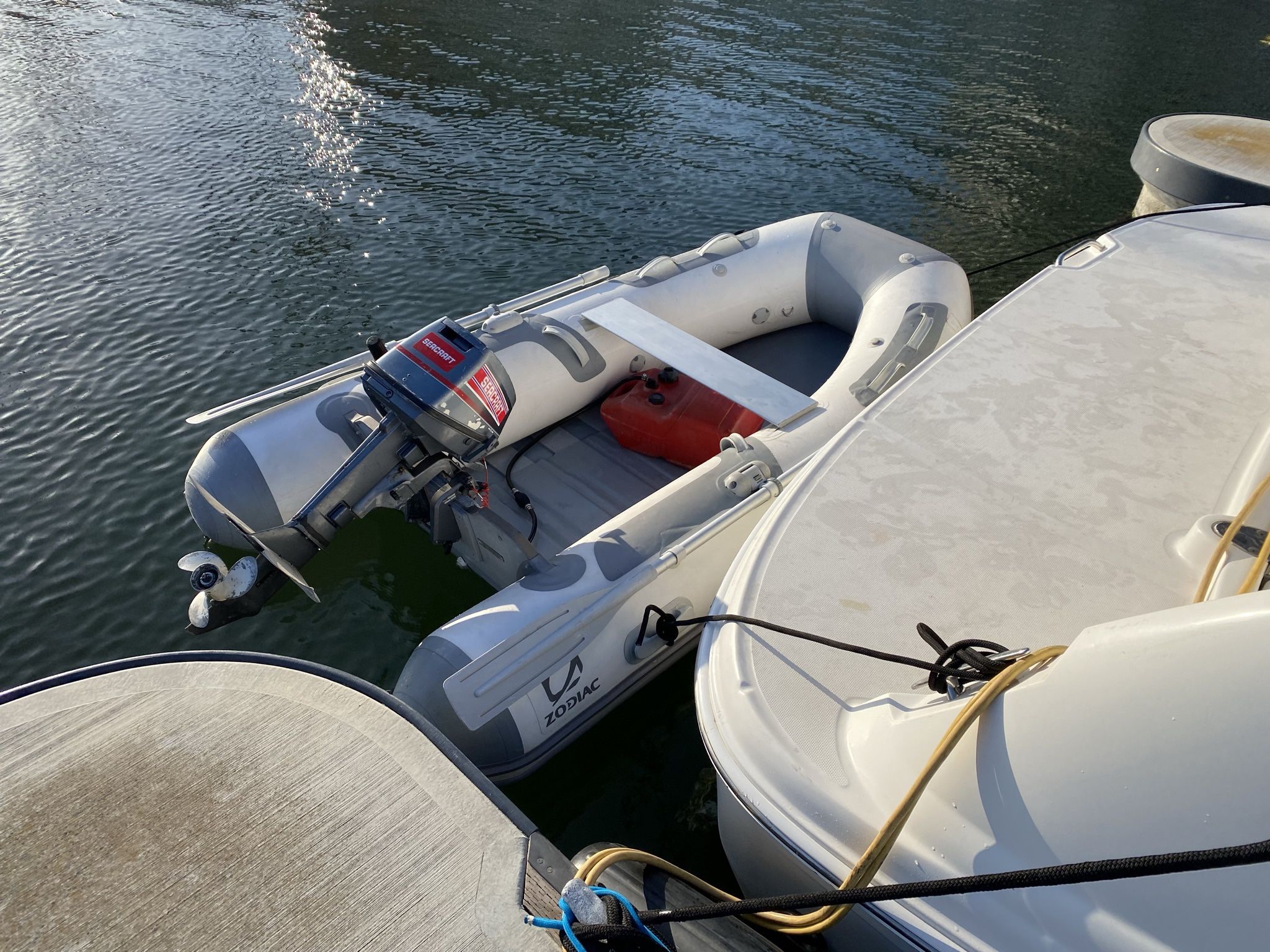 Dinghy- Zodiac 11 Ft. with 9 hp Yamaha Motor for Sale in Marina Del Rey ...