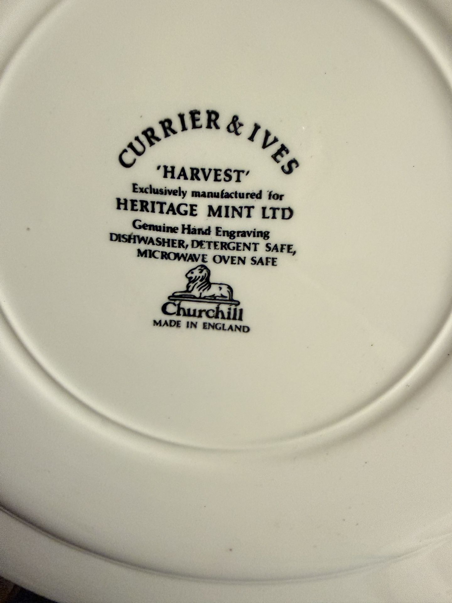 Vintage Johnson Brothers Pink Castles - 9 Dinner Plates, 12 Saucers ...