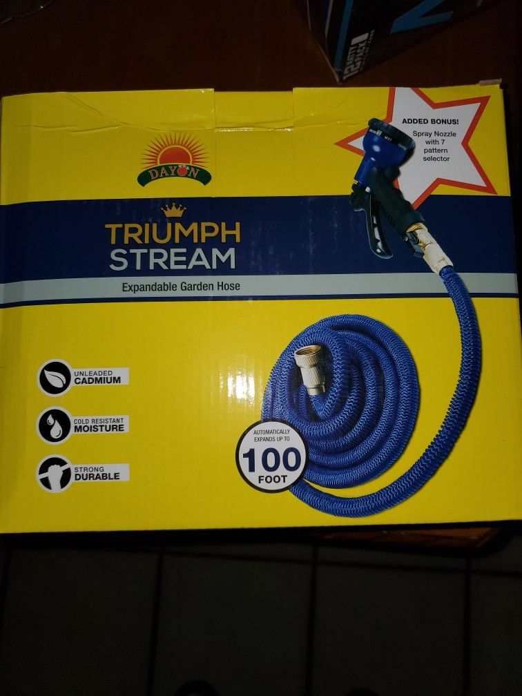 Stream Of Water From Hose