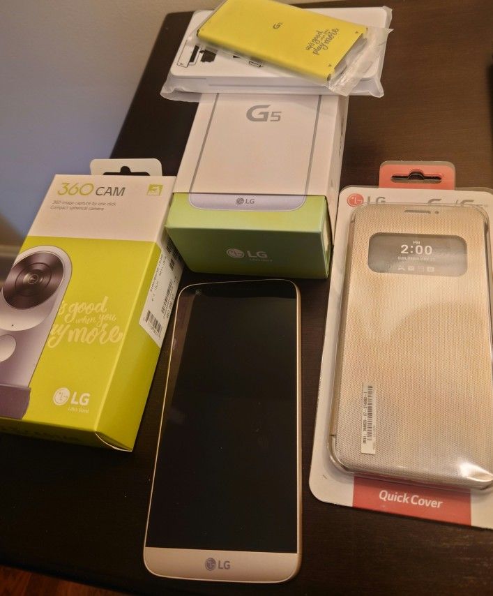 LG G5 cellphone - GOLD - T-Mobile variant for Sale in Bloomfield, NJ - OfferUp