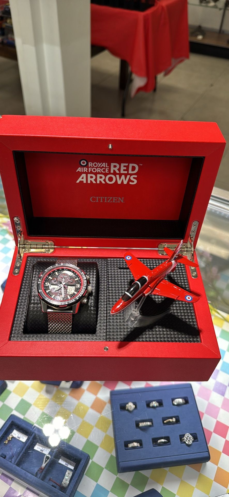 Citizen Royal Air Force Red Arrow Watch Like New In Box for Sale in St ...