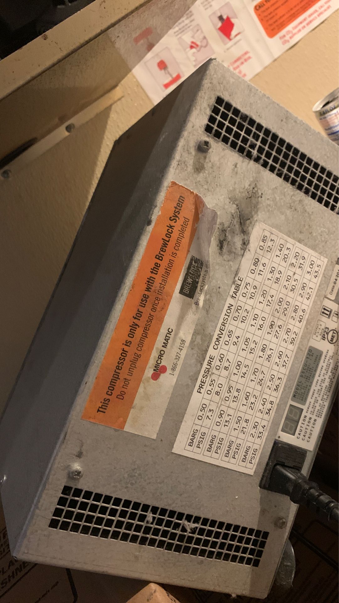 Micro Matic Compressor DSCU-120 for Sale in Frisco, TX - OfferUp