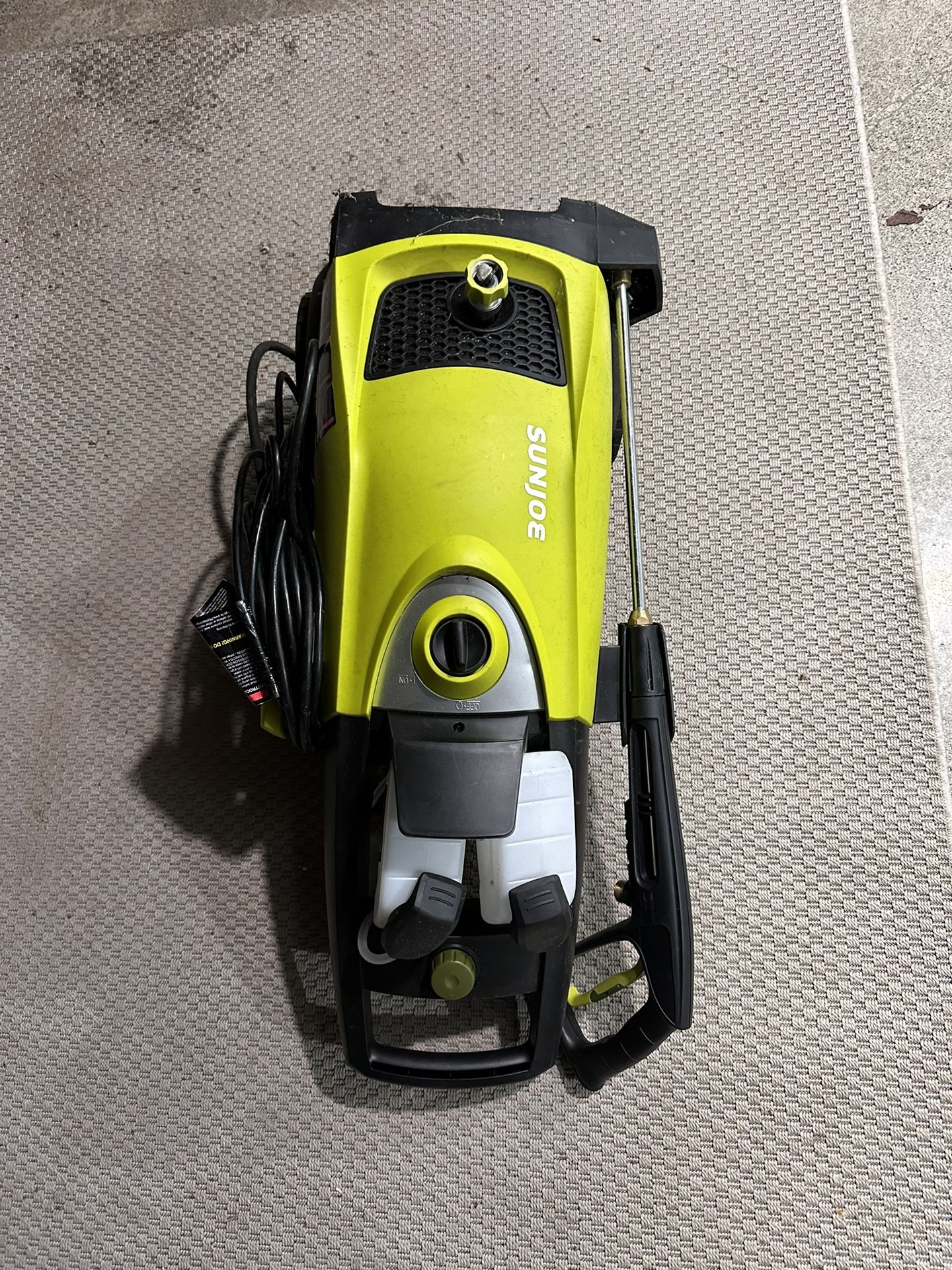 Sunjoe SPX3000 Power Washer for Sale in Bellevue, WA - OfferUp