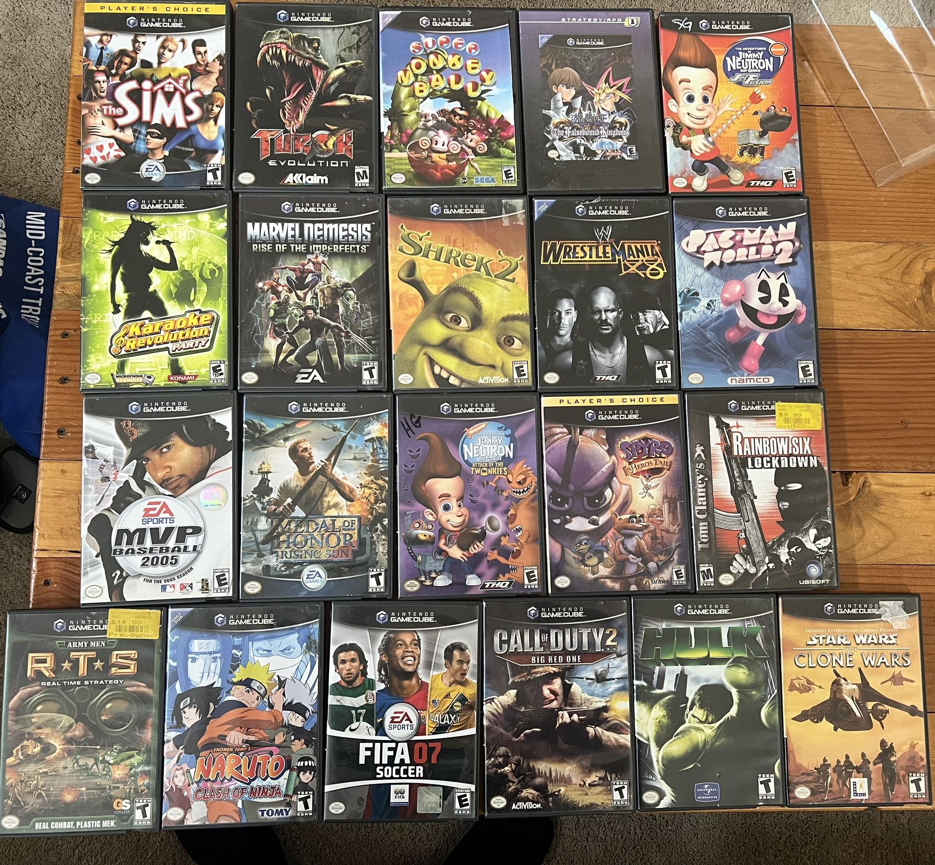 All Nintendo Gamecube Games