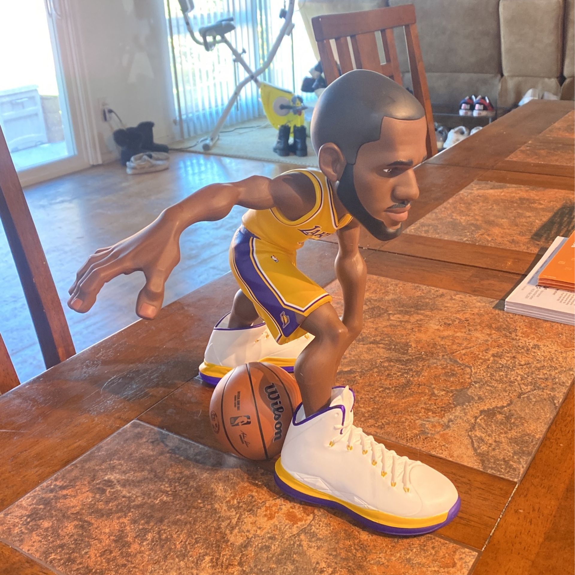 NBA Lebron James Large Small Star Figurine for Sale in Fullerton, CA ...