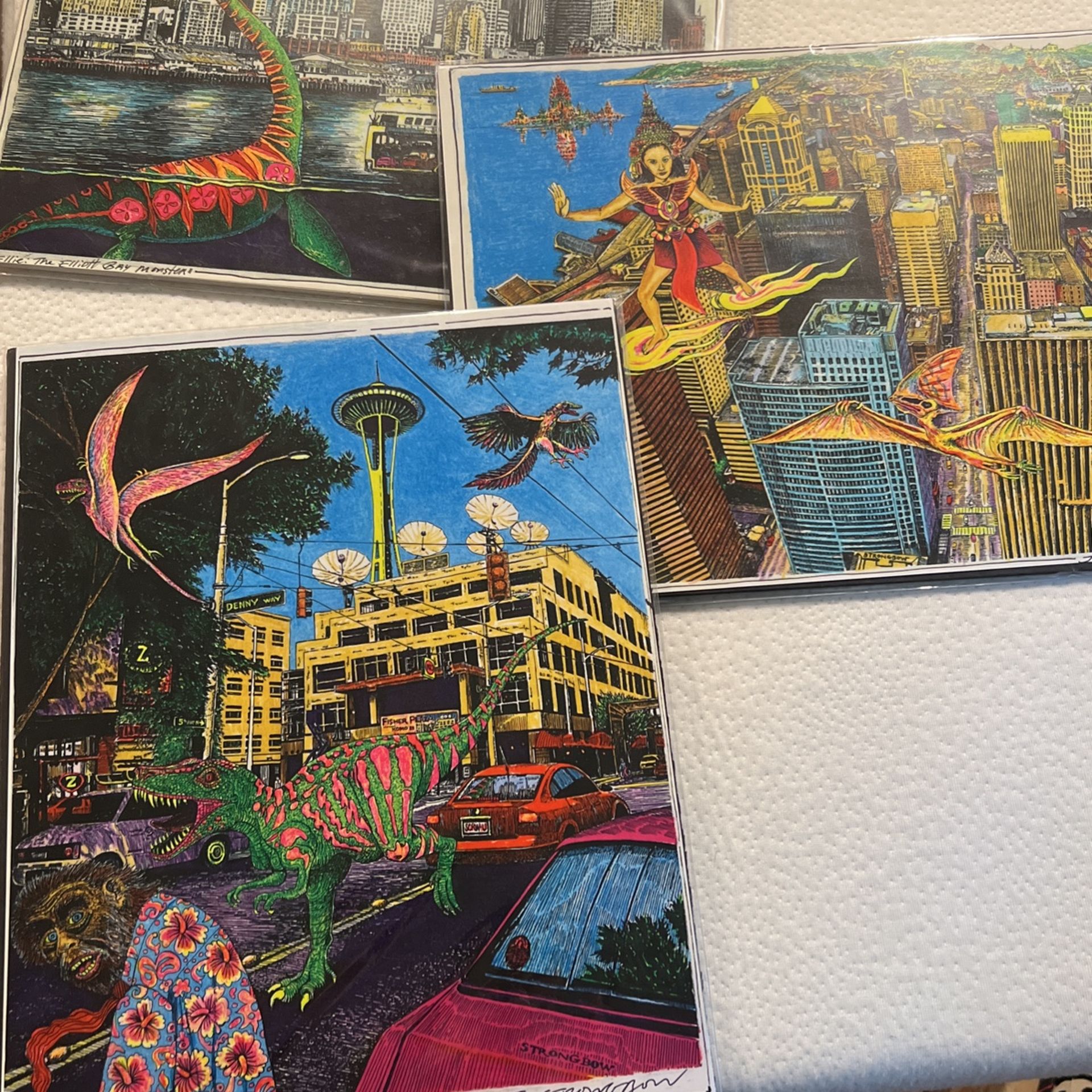Seattle Art Prints by Jon Strongbow for Sale in Seattle, WA - OfferUp