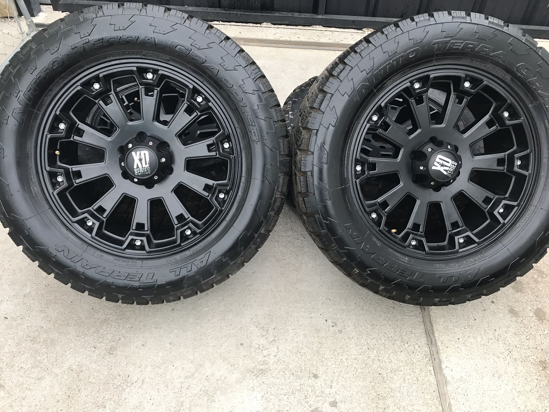 Ford f150 20 inch xd series wheels and new nitto all terrain tires for ...
