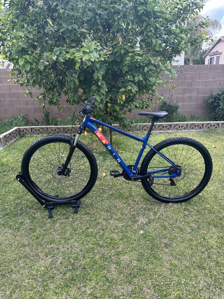 MARIN BOLINAS RIDGE 1, 29 ER MOUNTAIN BIKE, MEDIUM ALUMINUM FRAME, 7X3 ...