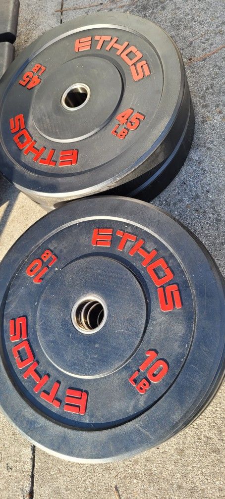 ETHOS Bumper Plates for Sale in Virginia Beach, VA - OfferUp