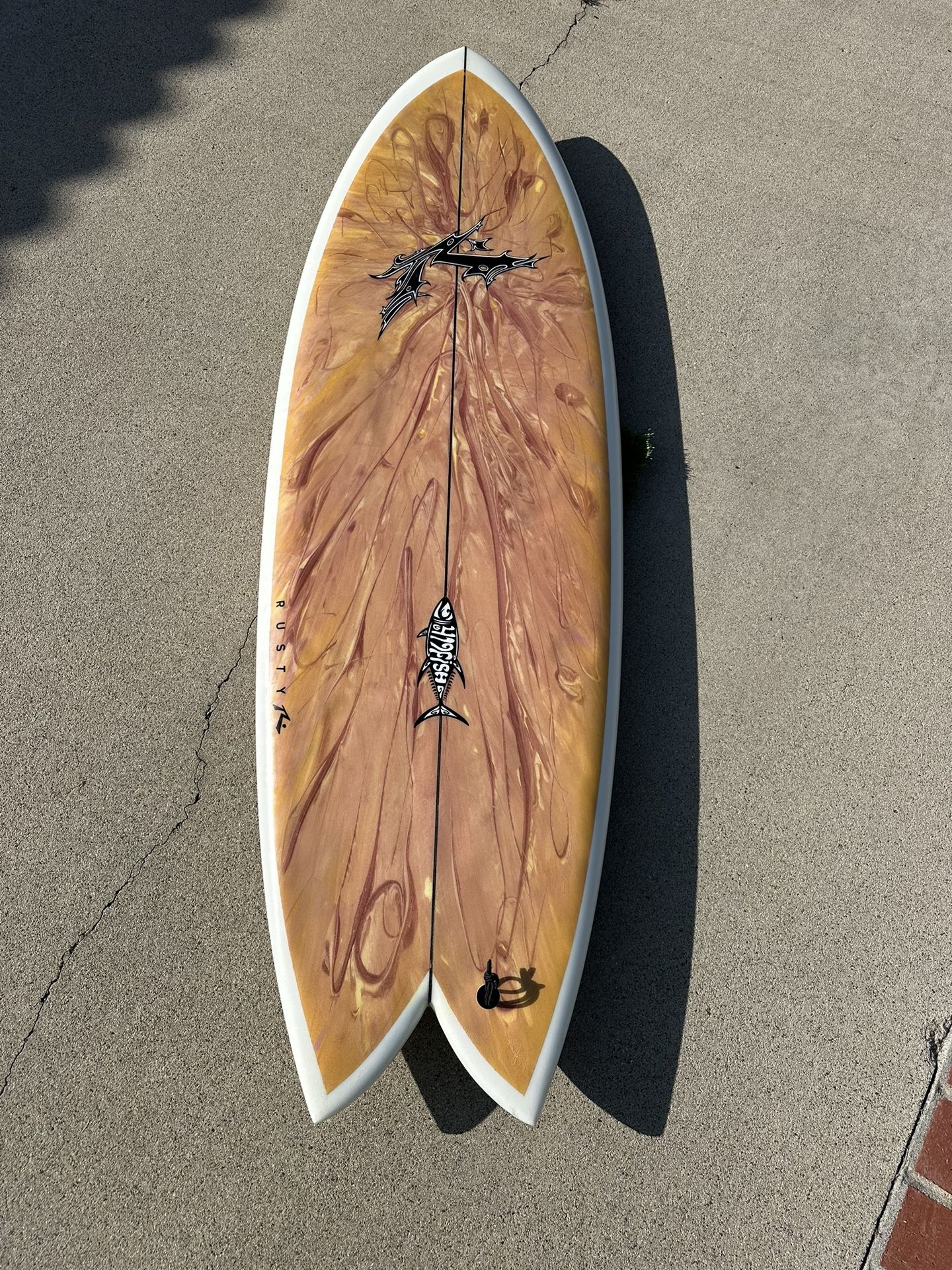 Rusty 419 Twin Fin Fish Surfboard for Sale in Solana Beach, CA - OfferUp