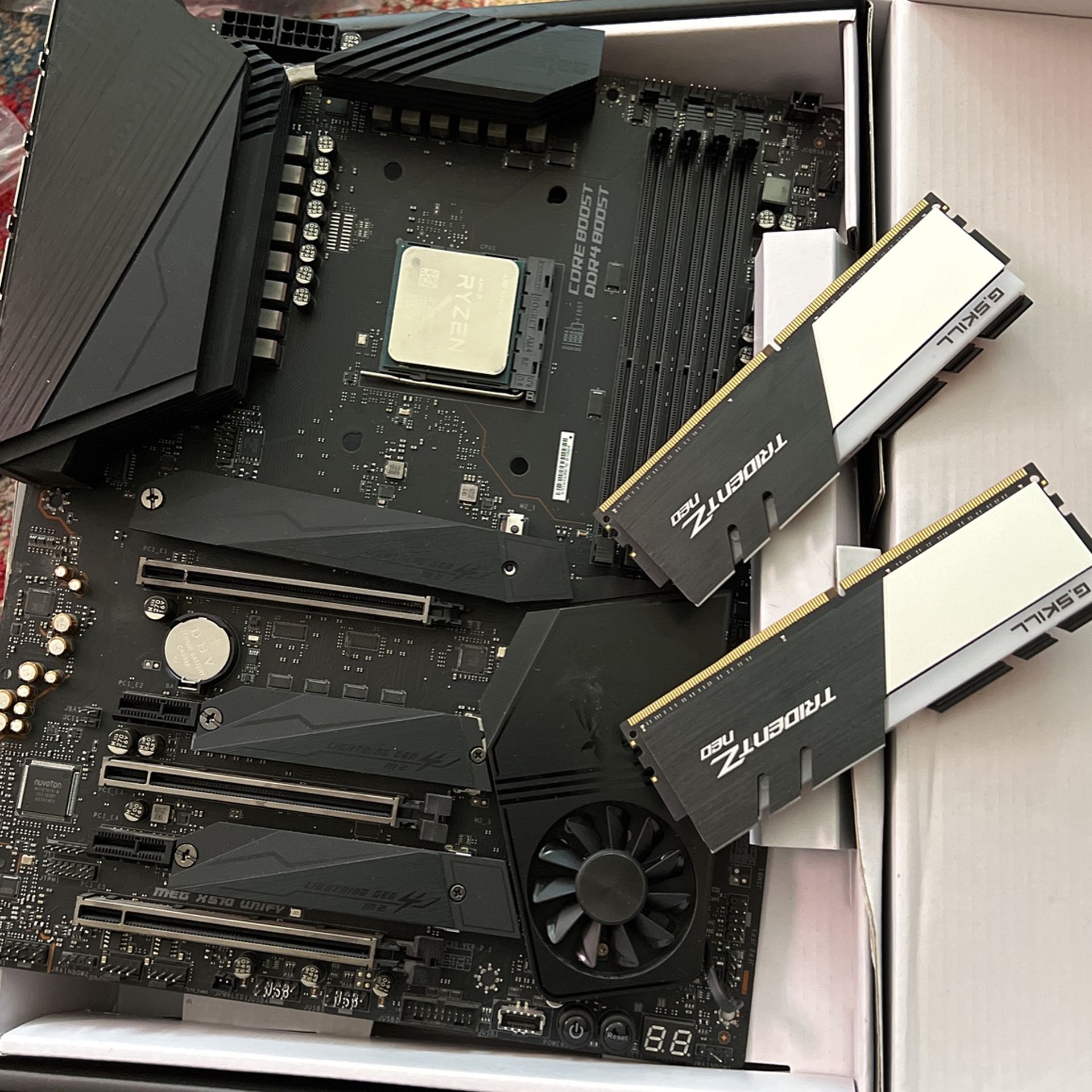 Highend X570 AM4 Motherboard Ryzen 3900 32 Gig Ram For Sale In San highend-x570-am4-motherboard-ryzen-3900-32-gig-ram-for-sale-in-san