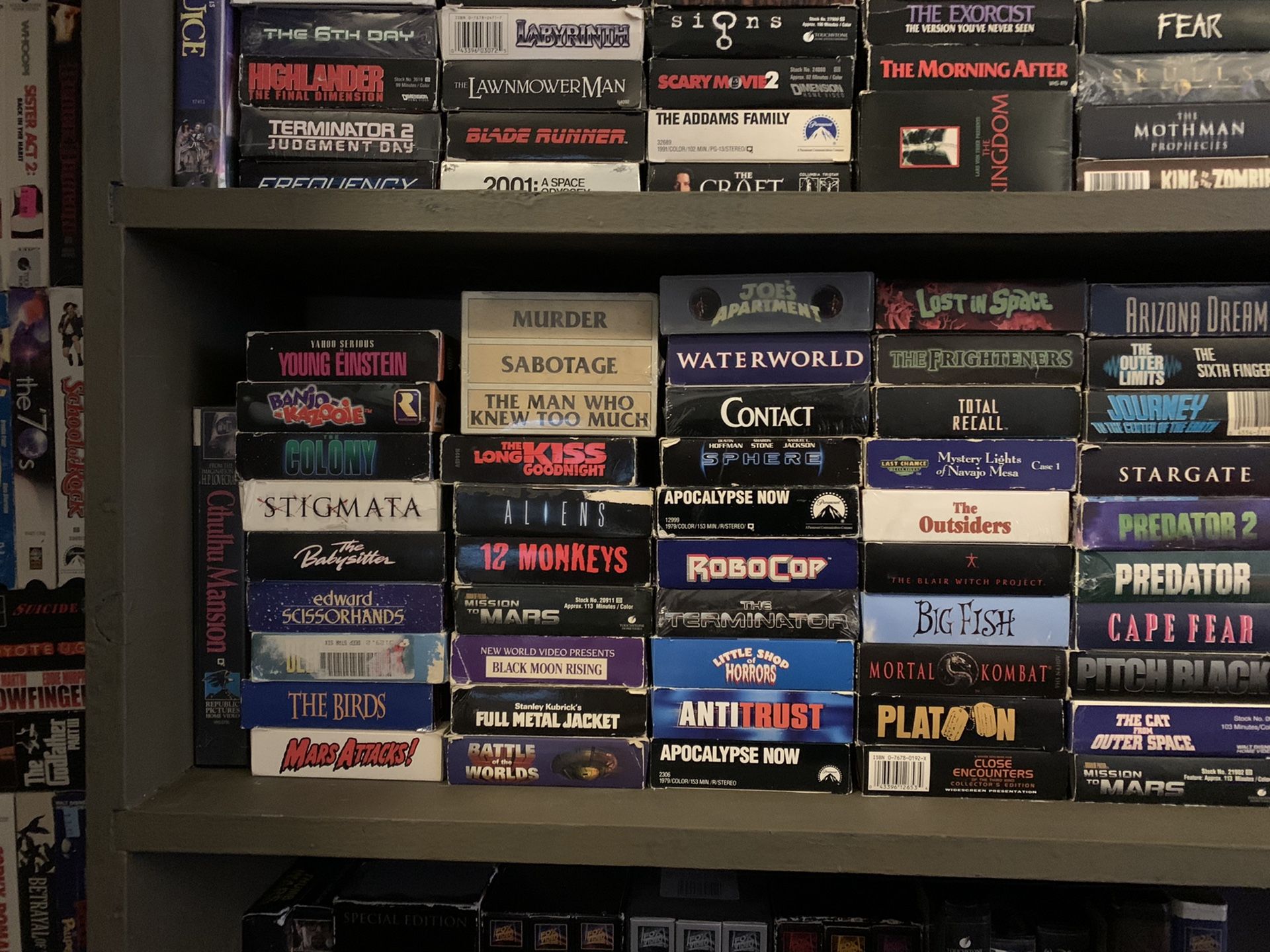 What’s the best shelving to display tapes ? : r/VHS